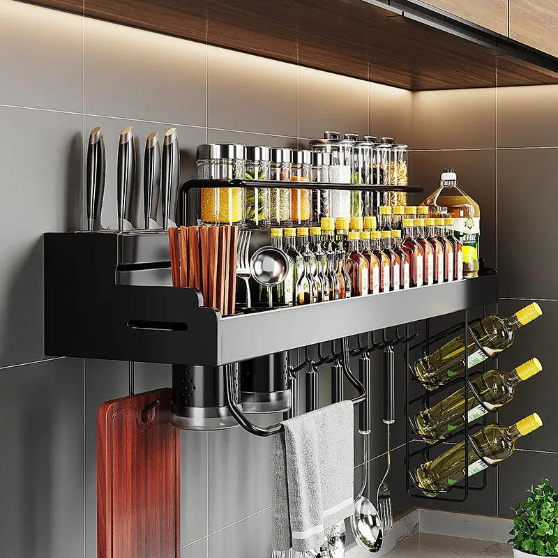 Multi-Function-Wall-Mounted-Kitchen-Rack-Seasoning-Shelves-Storage ...