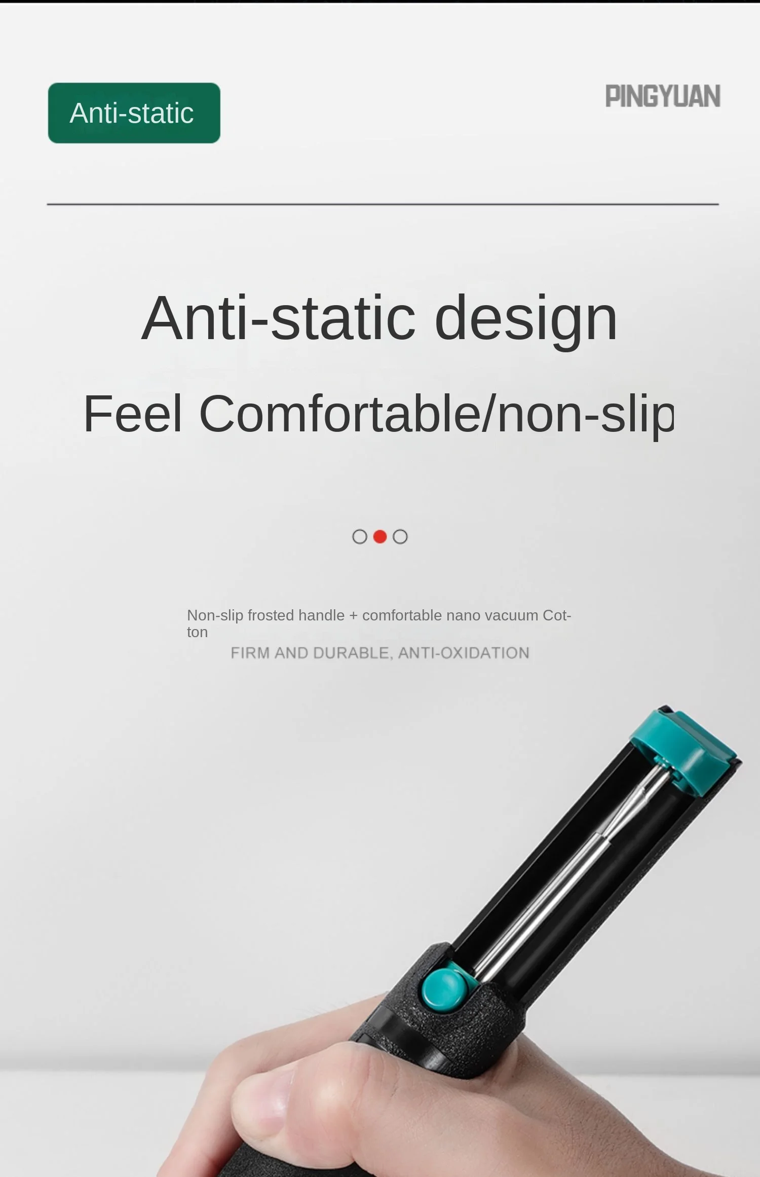 Fer-poste a souder,Pistolet à dessouder,pompe d'aspiration en étain SS-331H,pistolet d ...