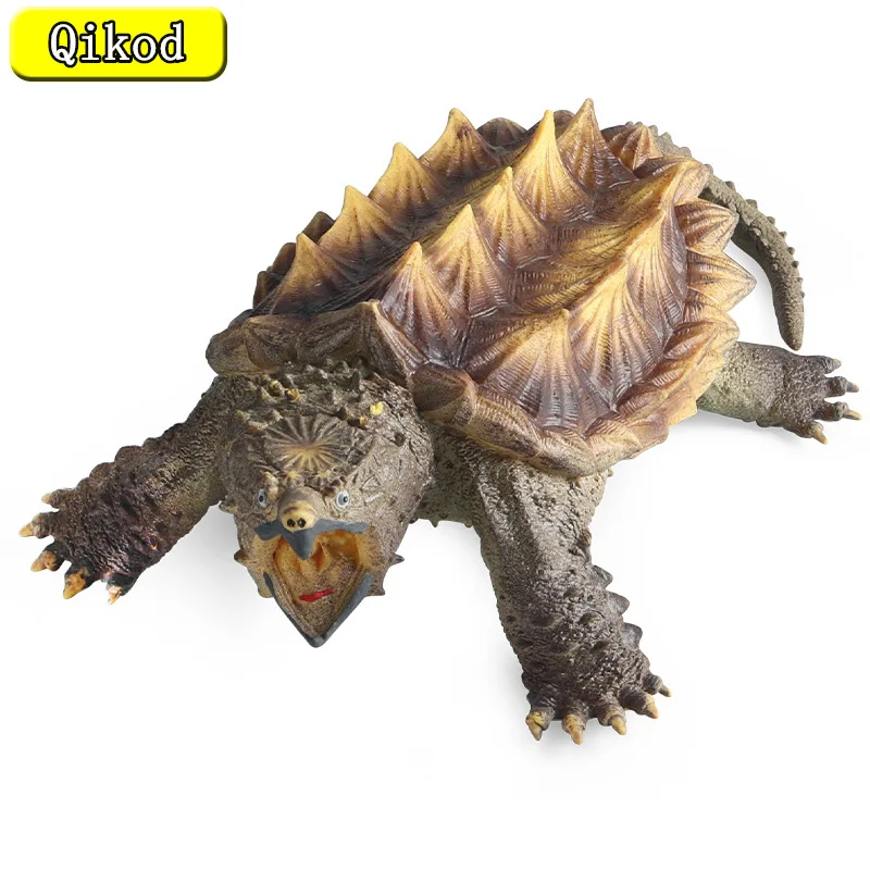 2022 New Big Size Animal Model Snapping Turtle Tortoise Action Toy ...