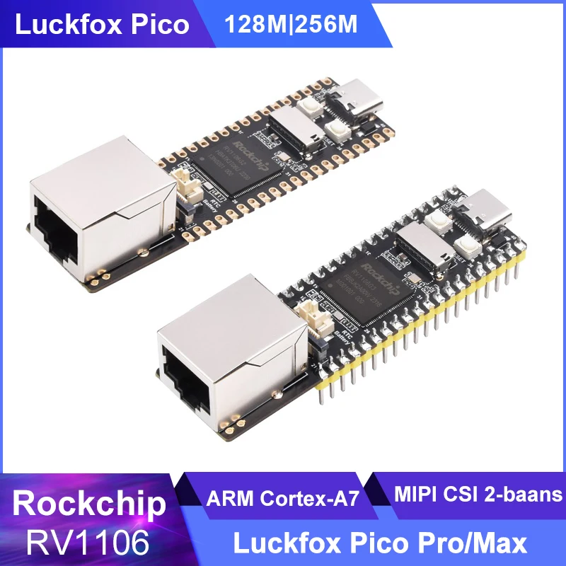 Luckfox-Pico-Pro-Max-RV1106-Rockchip-AI-Board-ARM-Cortex-A7-128-256 ...