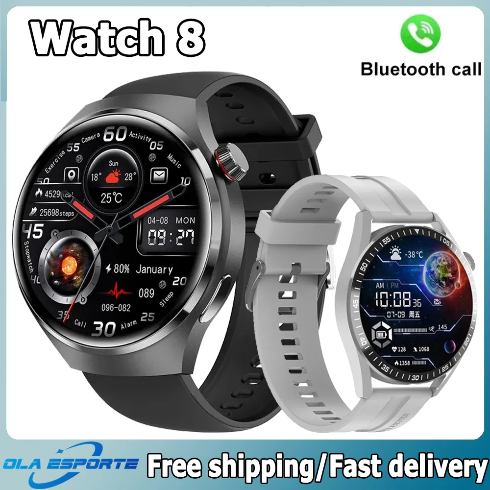 New-Original-Watch-4-Smartwatch-Men-Women-BT-Wireless-Call-Voice ...