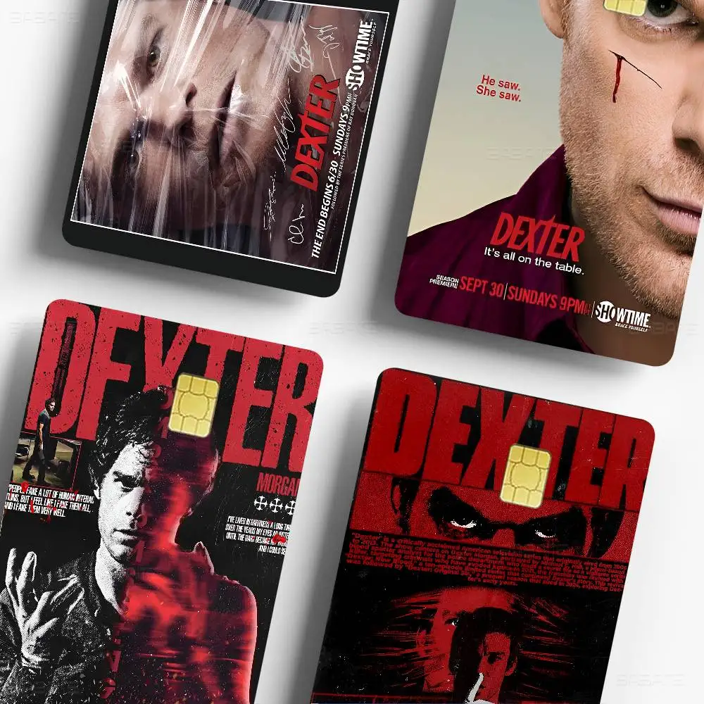Dexter American Classic Horror Cartoon Credit Card Skin Stickers for ...