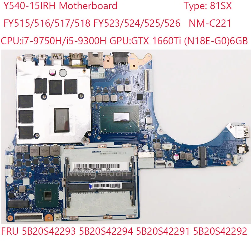 Placa-base-Y540-15IRH-para-Legi-n-NM-C221-5B20S42293-5B20S42294 ...