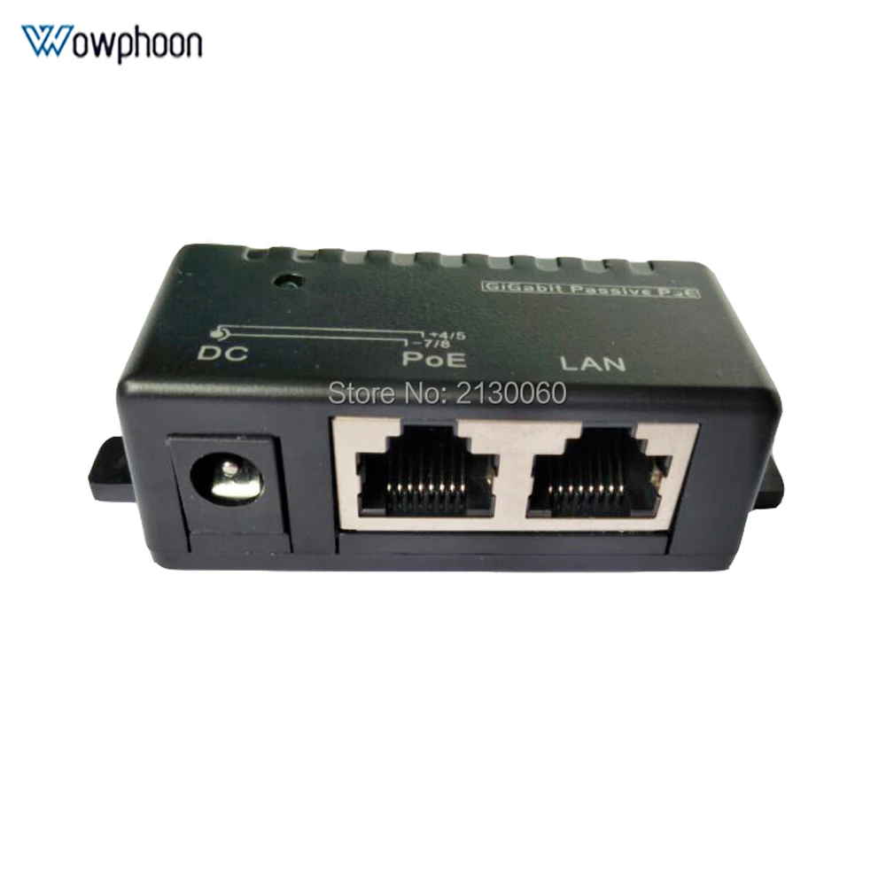 Gigabit-Poe-injector-PoE-power-supply-Mini-1Port-passive-Gigabit-Poe-DC ...