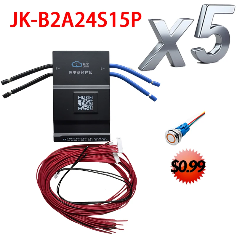 jkbms-JK-B2A24S15P-SAMRT-BMS-150AH-8S-10S-12S-13S-14S-15S-16S-20S-21S ...