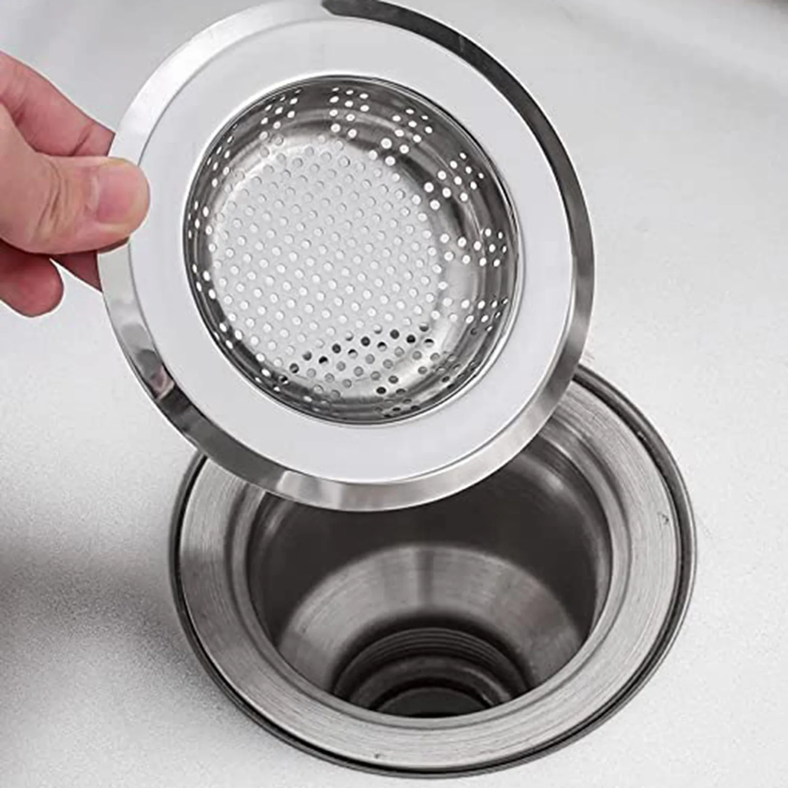 Rozsdamentes Acél Víztartály Szűrő Mosogatószűrő Padló Lefolyó Hulladék ...