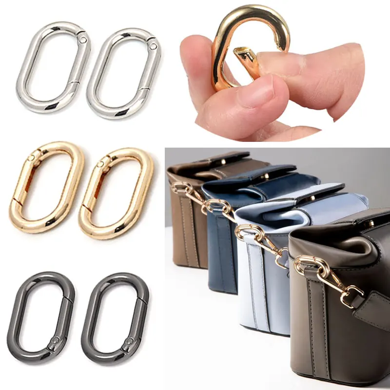 1PC-Metal-Spring-Openable-Metal-Spring-Gate-Oval-Spring-O-Ring-for ...