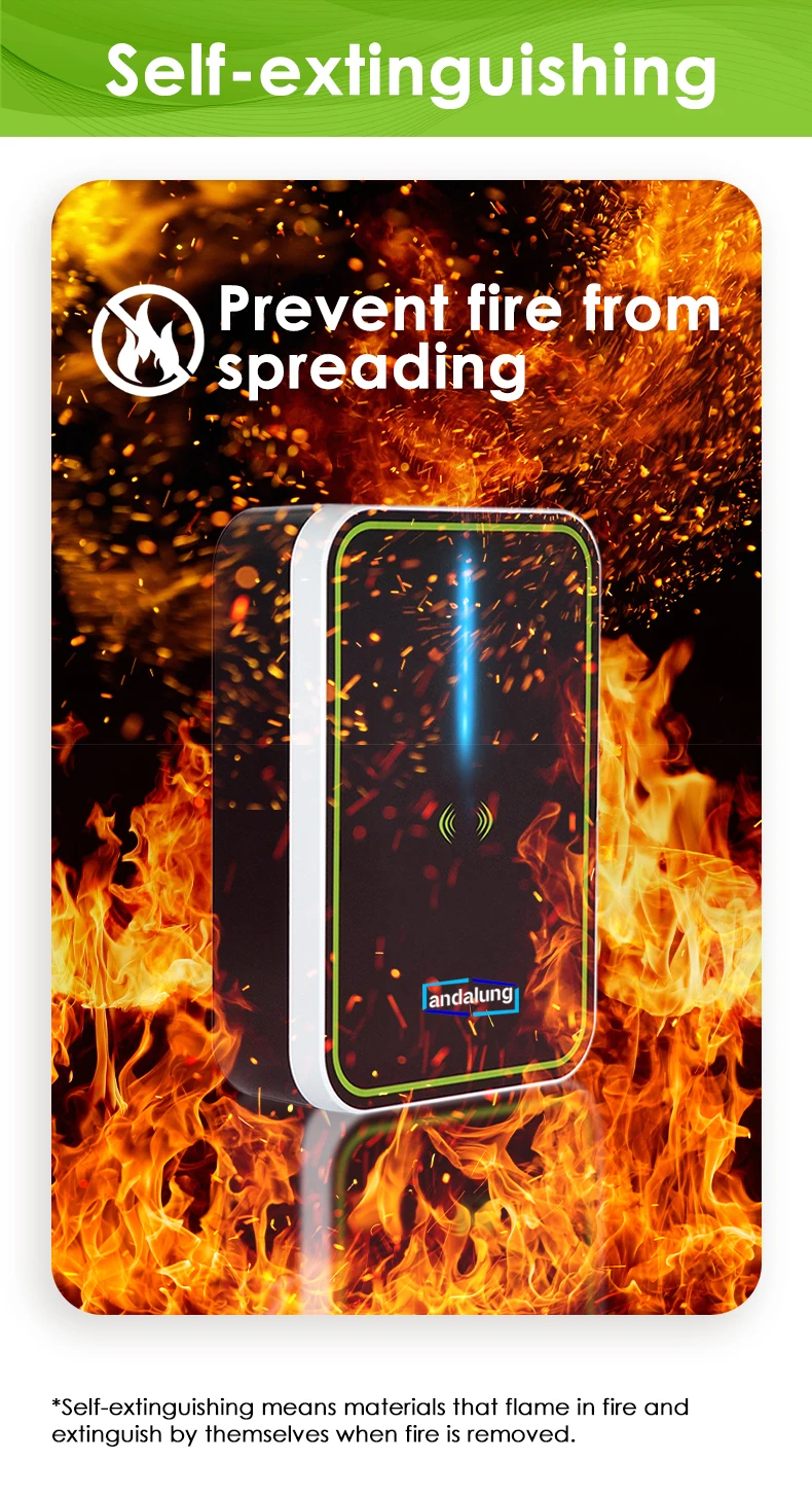 Andalung EV Charging Station 7Kw 1P With APP Wifi Control 32A Type2 GBT ...