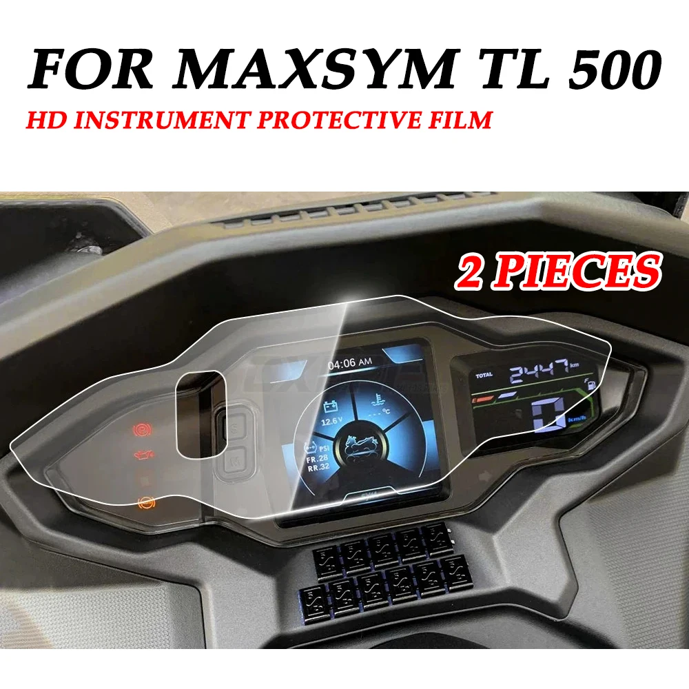 For-SYM-MAXSYM-TL-500-TL500-2020-Motorcycle-Instrument-Speedometer-meter-Scratch-Protection-Film ...