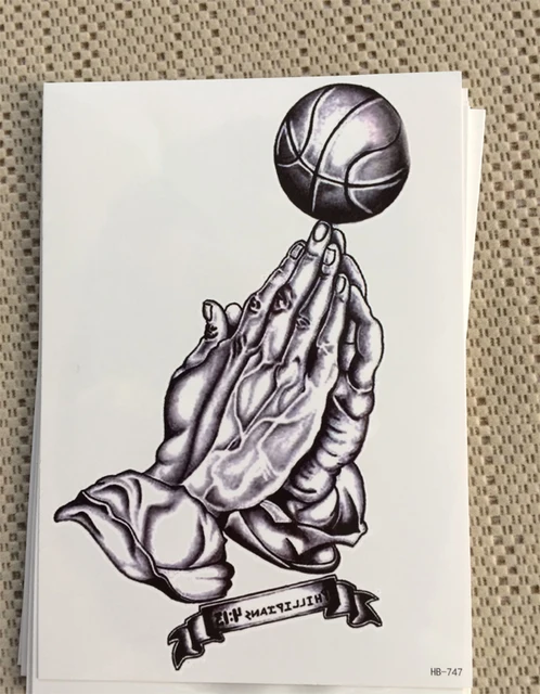 Basketball And Cross Tattoo Designs
