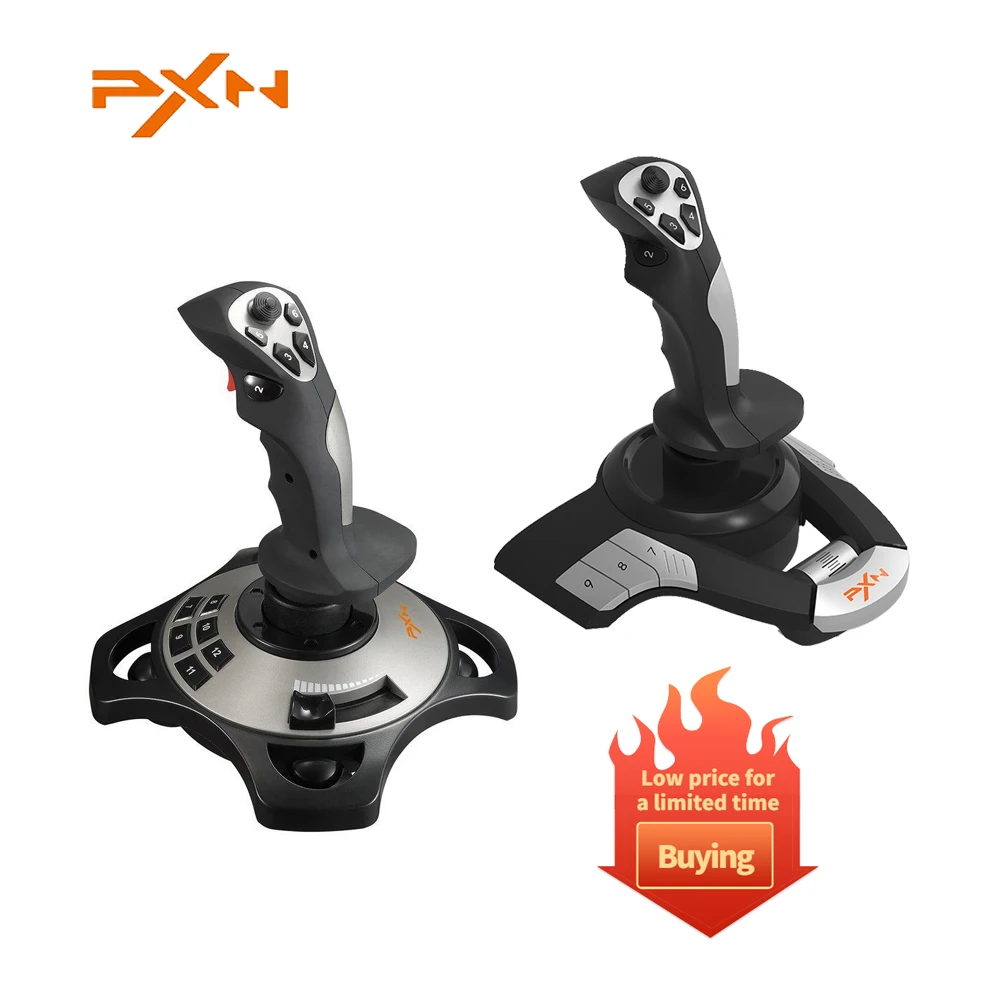 Controlador-de-PXN-F16-para-simulador-de-vuelo-Joystick-de-PXN-2113 ...