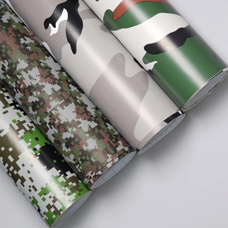 Wide Camo Vinyl Film Car Stickers For Auto Styling Bike Computer Laptop ...