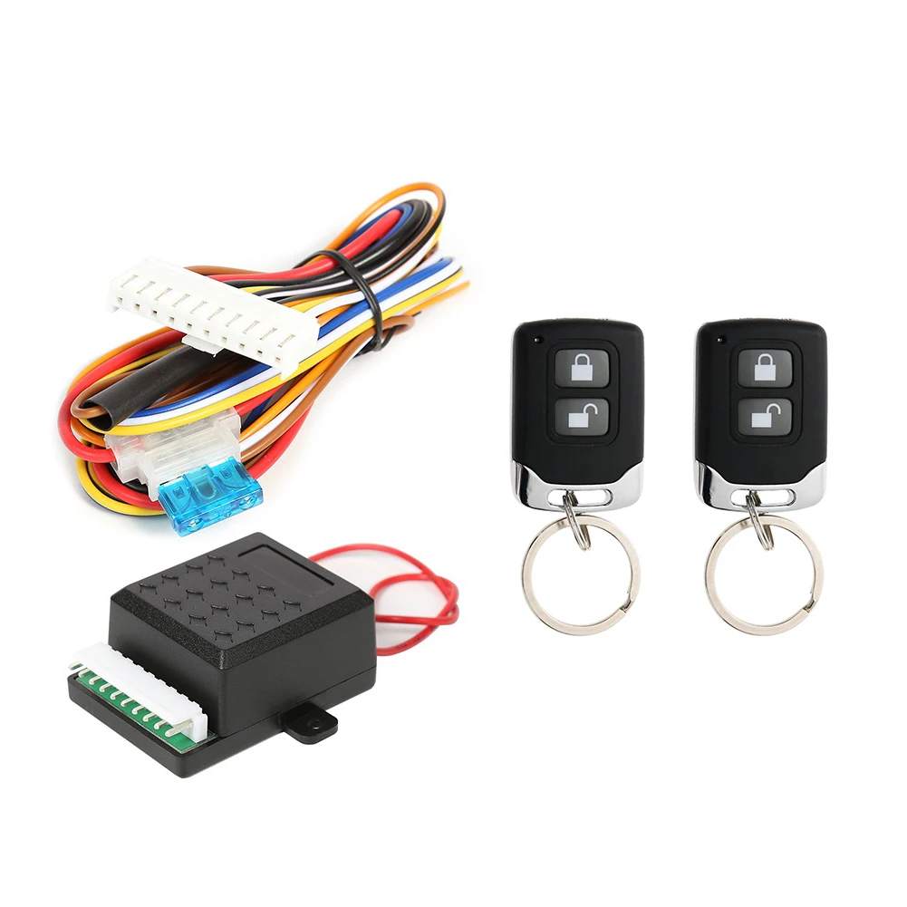 Car-Remote-Central-Door-Locking-Kit-Auto-Keyless-Entry-Alarm-System-401 ...
