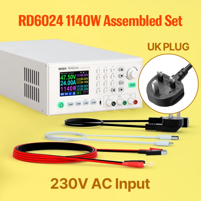 RD RD6024 Assembled Set 60V 24A digital control Stabilized AC to DC ...