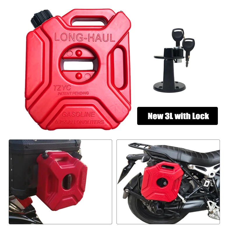 Jerrycan-tanques-de-combustible-rojos-para-motocicleta-latas-de ...