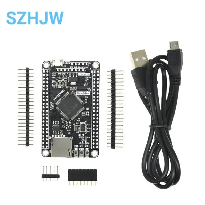 Placa De Desenvolvimento Stm32 Placa Do Sistema M7 Núcleo Placa Tft Interface Com Cabo Usb ...