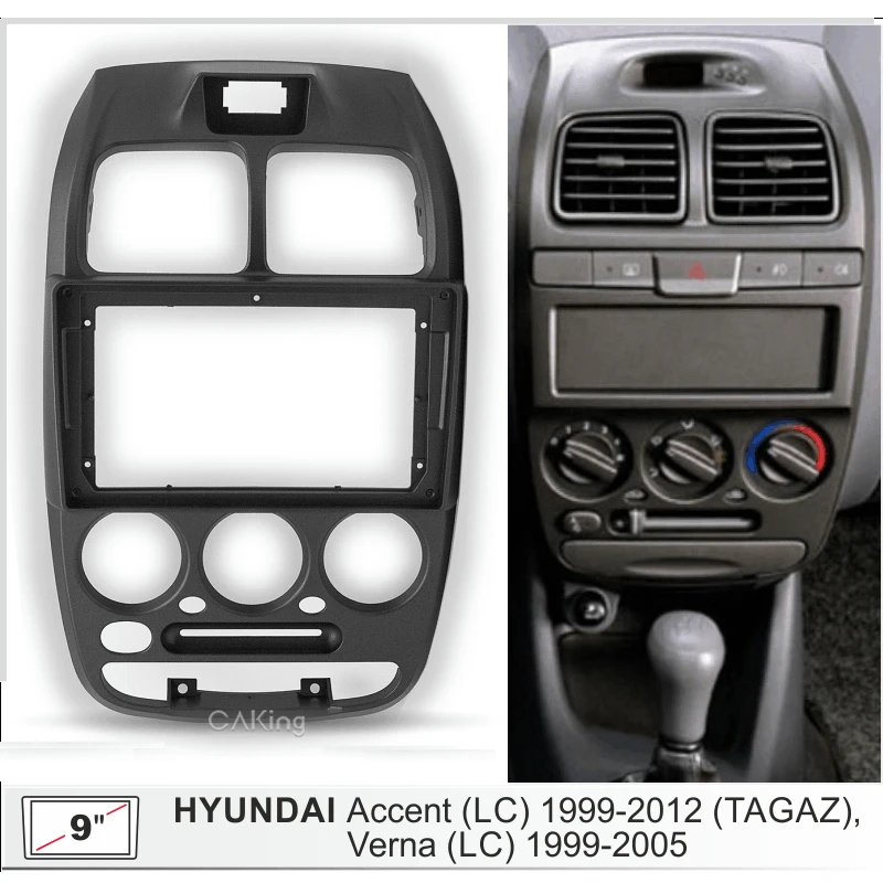 9-inch-Car-Fascia-Radio-Panel-for-HYUNDAI-Accent-1999-2012-Verna-1999 ...