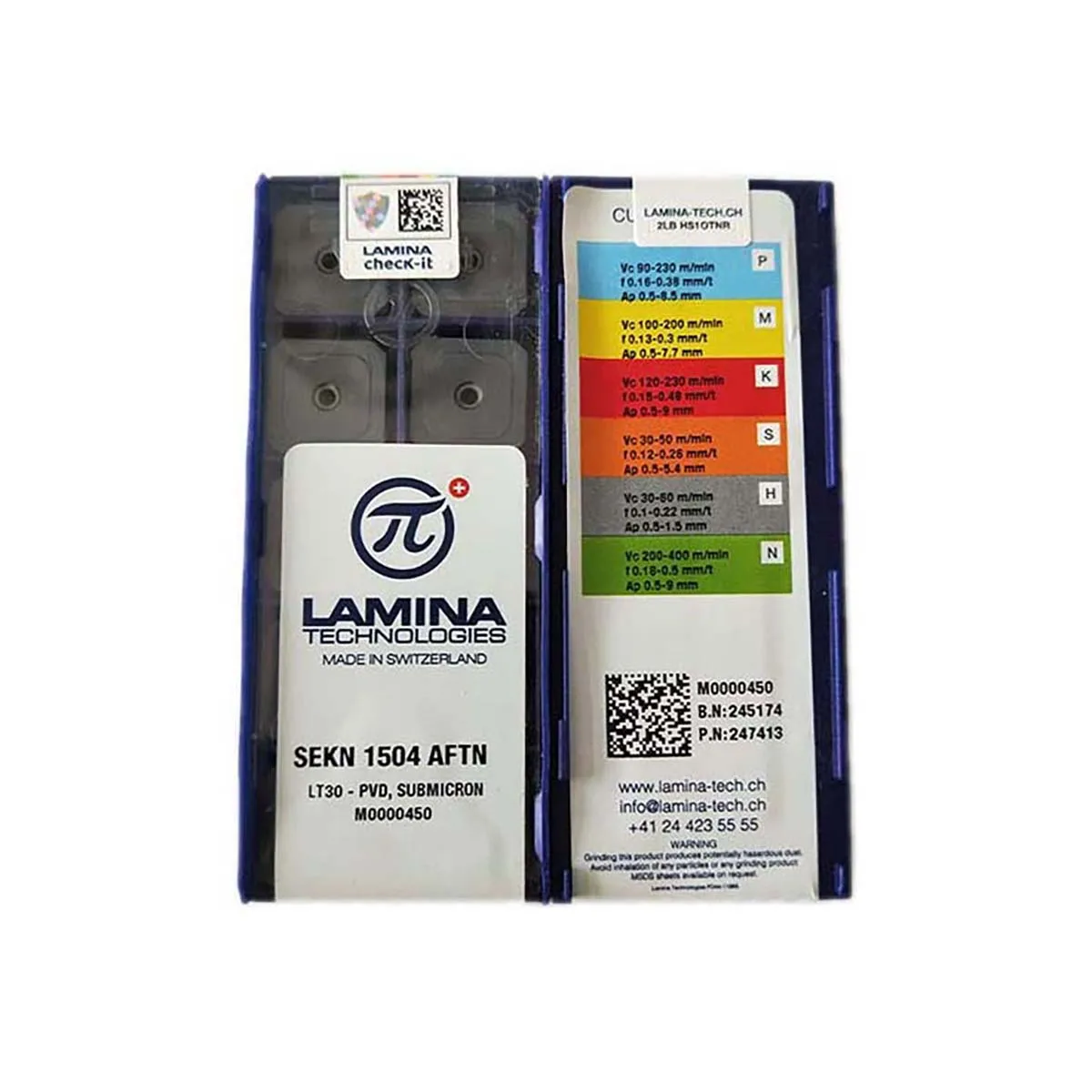 APKT 1003 PDTR LT30 Original LAMINA CNC Blade Carbide, 44% OFF