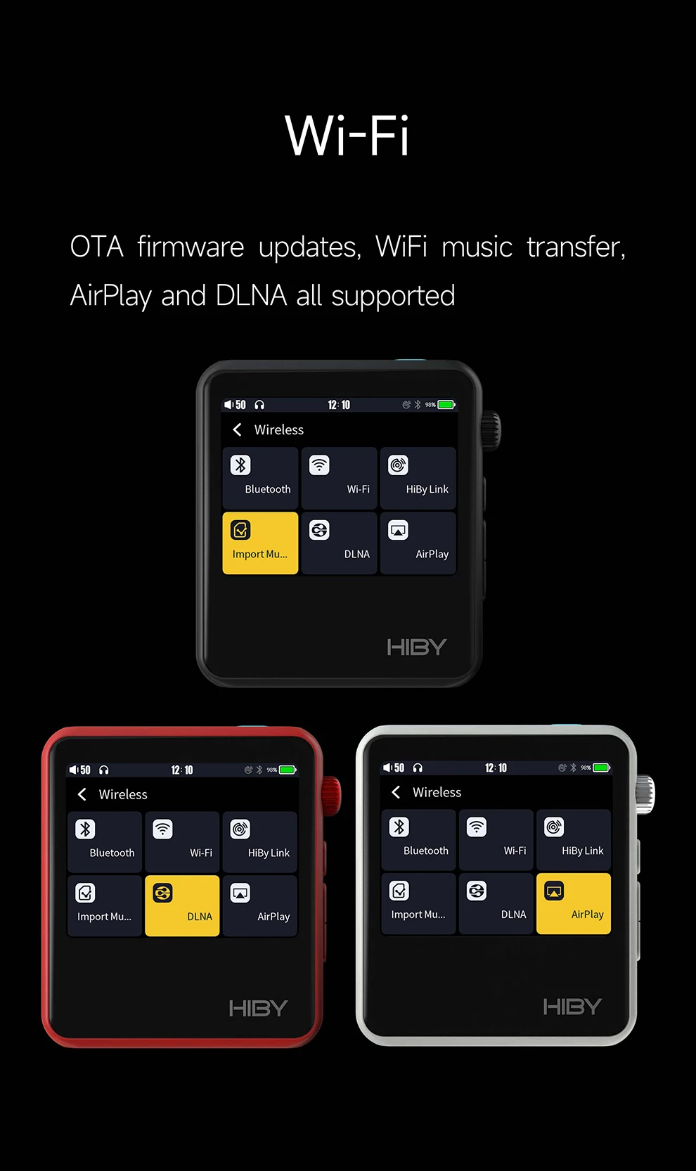 Hiby R2 Ii / R2 Gen 2 Mp3 Music Player Network Streaming Usb Dac Audio ...