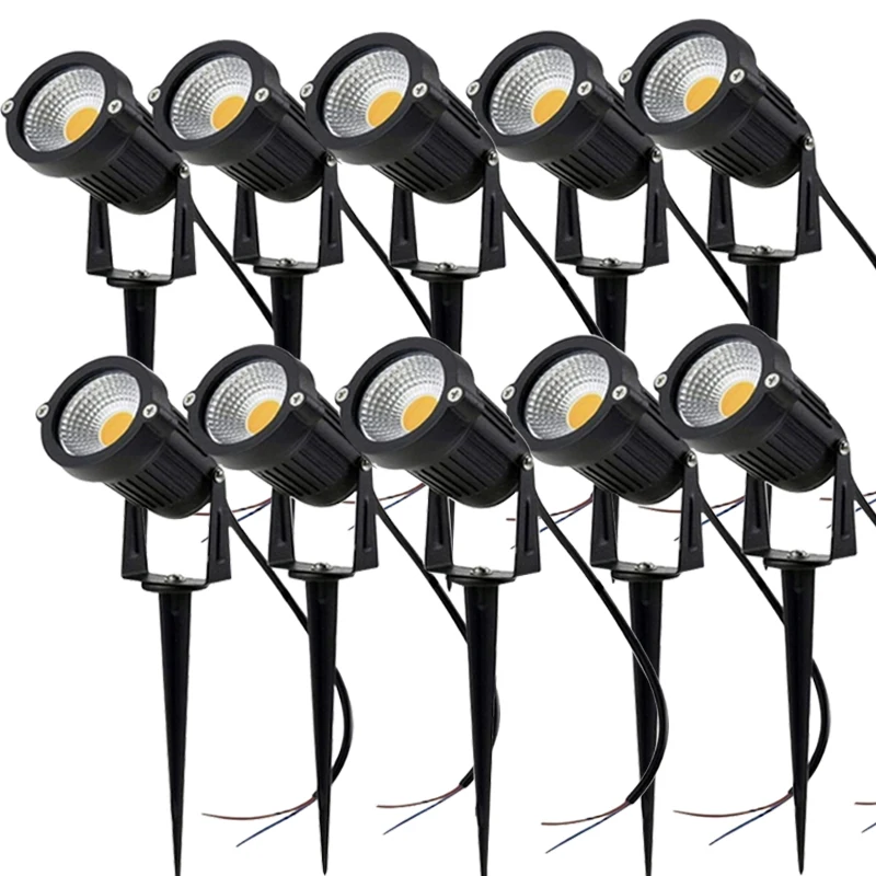 10PCS-LED-COB-Garden-lighting-3W5W10W-Outdoor-Spike-Lawn-Lamp ...