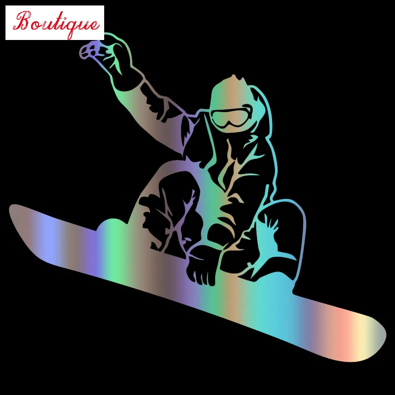Personalized-decorative-Snowboard-reflective-car-decals-car-bumper ...