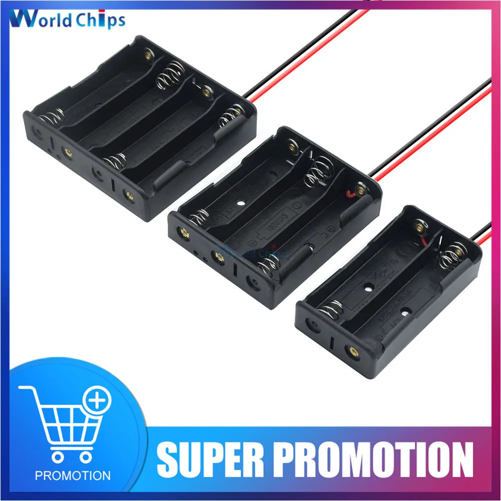 3-7V-DIY-18650-Power-Bank-Cases-2-3-4-Section-18650-Lithium-Battery ...