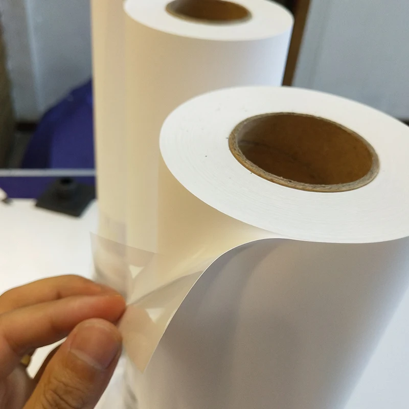 140gsm Waterproof Matte Pp Paper Roll For Pigment Printer With Self ...