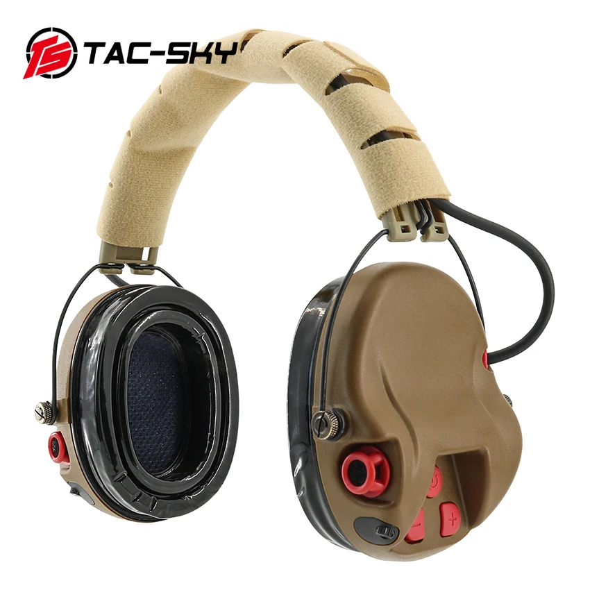 TS-TAC-SKY-Foldable-Tactical-Electronic-Shooting-Earmuffs-Outdoor-Hearing-Protection-Noise ...