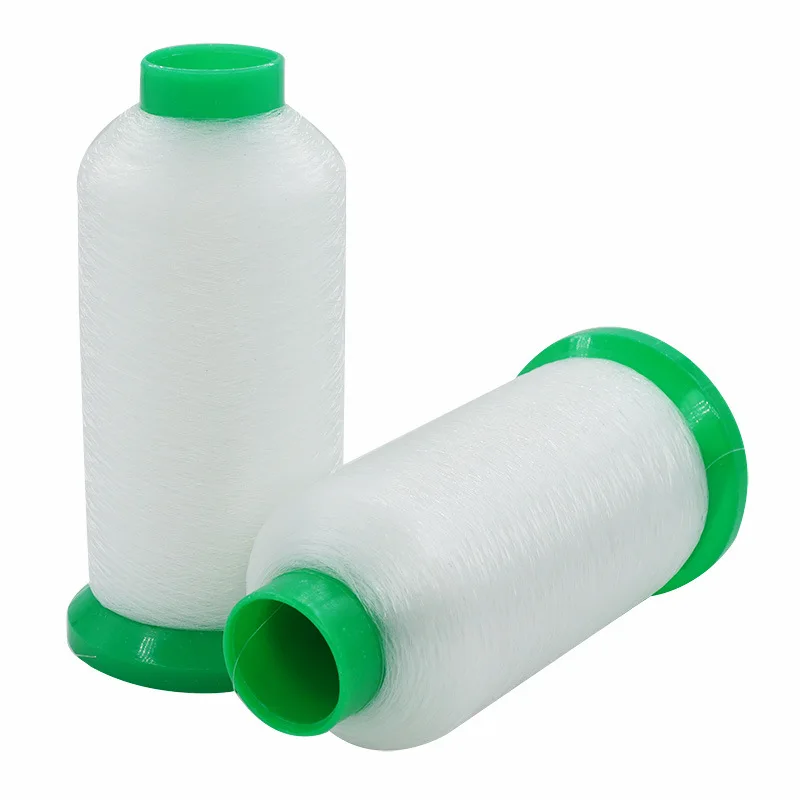 Hilo de coser transparente de nailon para costura, hilo Invisible para ...