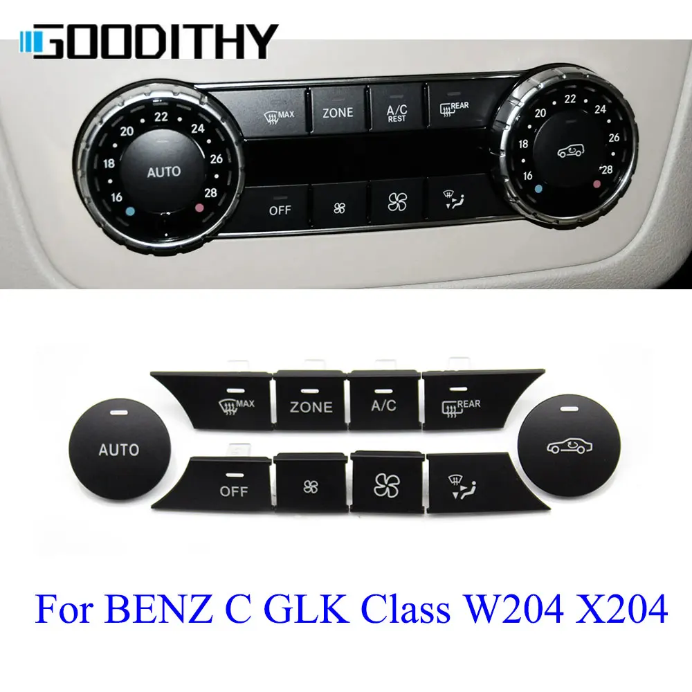 Central-Console-Air-Conditioning-Volume-Key-Heater-AC-Button ...