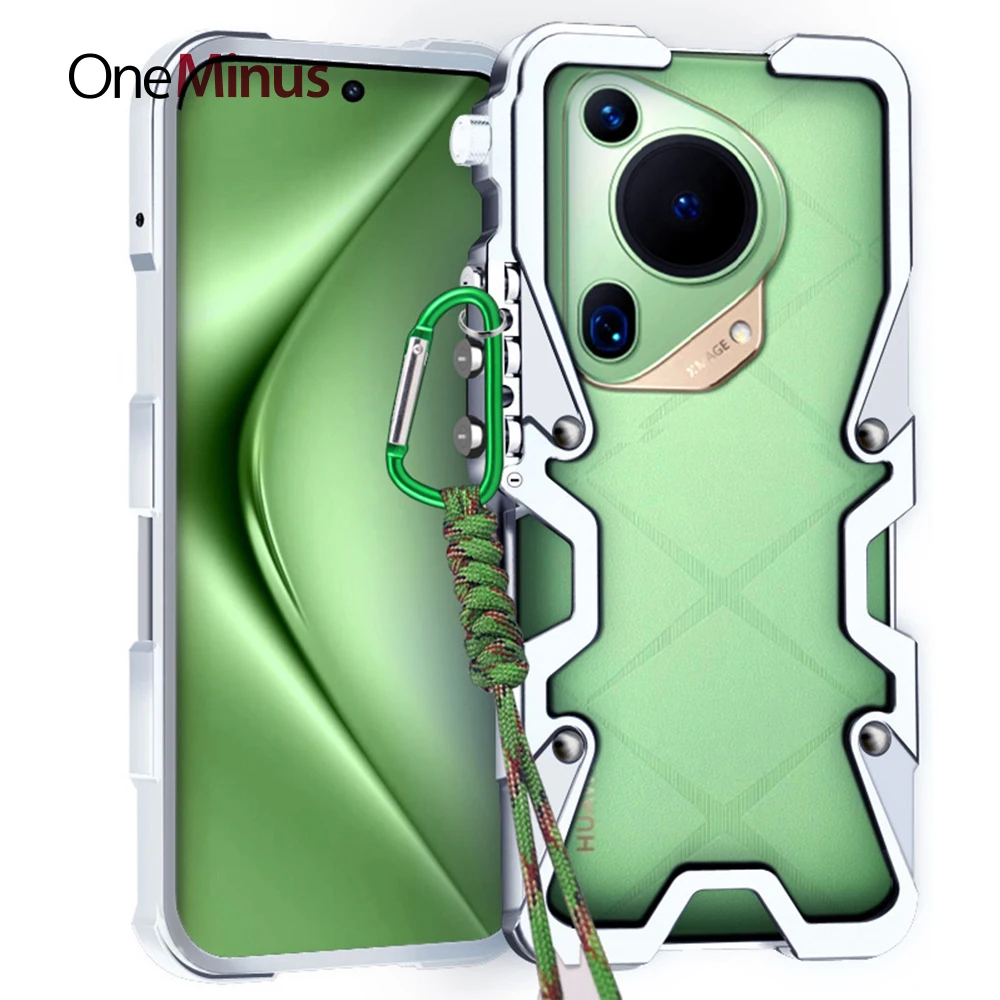 Rough-Metal-Armor-For-Huawei-Pura-70-Ultra-Frame-P60-Pro-Aluminum-Alloy ...