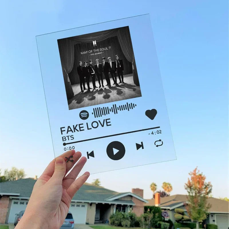 Customized-Picture-Frame-Acrylic-Board-Spotify-Code-Private-Custom ...