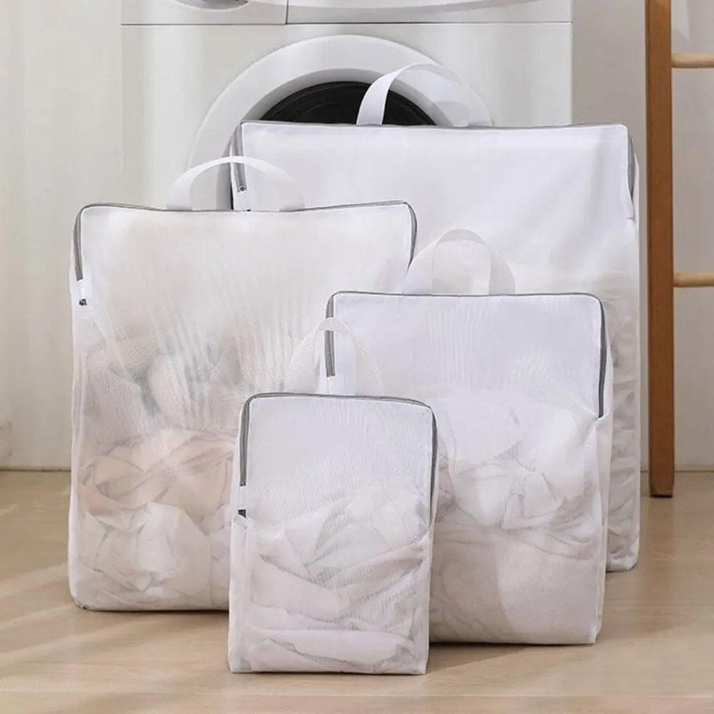 Durable Mesh Laundry Bag Polyester Laundry Clothes Care Wash Bags for ...