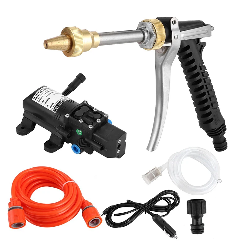 Electric Pressure Washer Pump 70W 12V High Pressure Washer Gun Powerful ...
