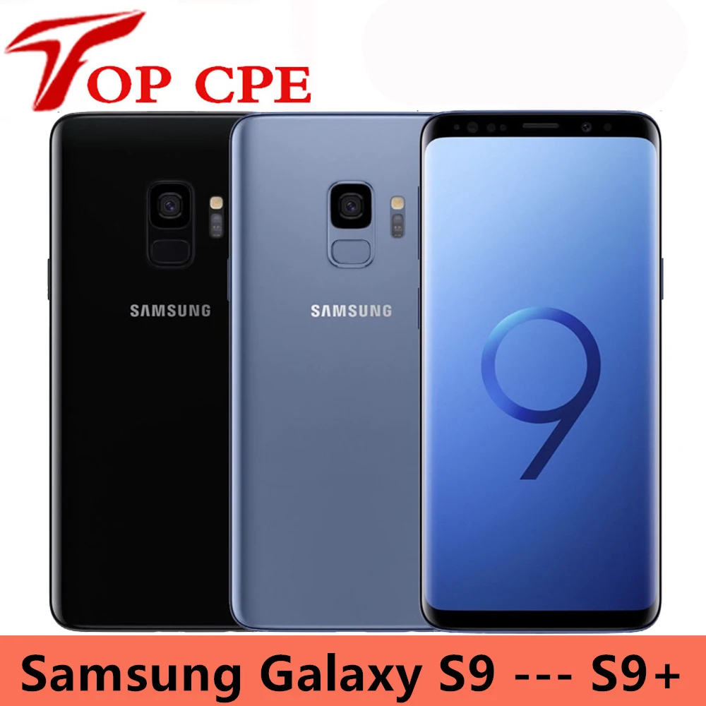 삼성 갤럭시 S9 G960U G960F S9 플러스 G965u G965F LTE 옥타코어 5.8 인치 12MP 4G 램 64G 롬 스냅드래곤 845, 잠금 해제 휴대폰 ...
