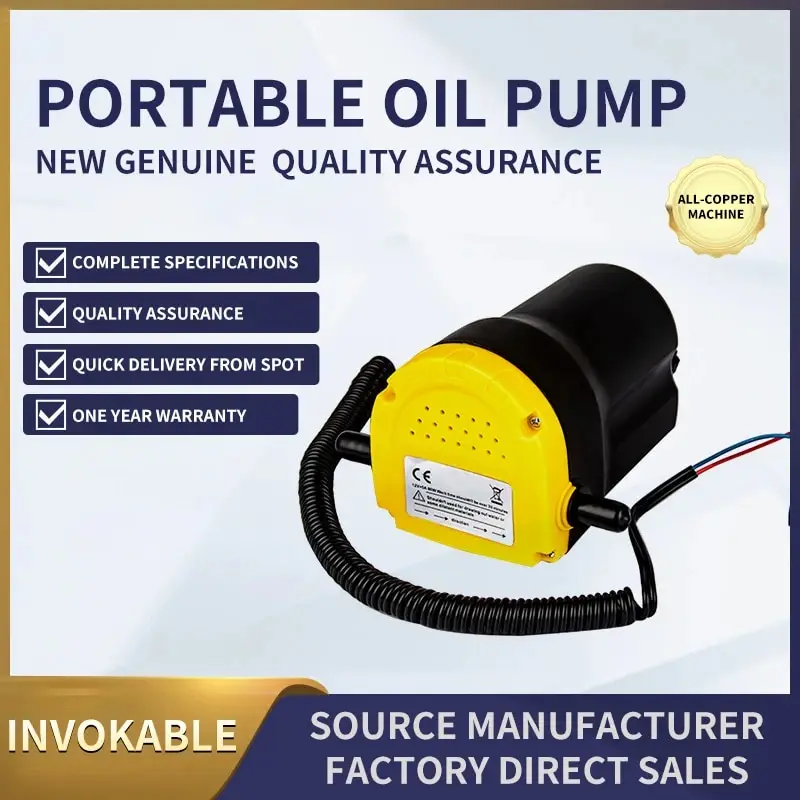 Electric-Pump-Portable-Multi-function-Electric-Oil-Pump-Diesel-Fuel ...