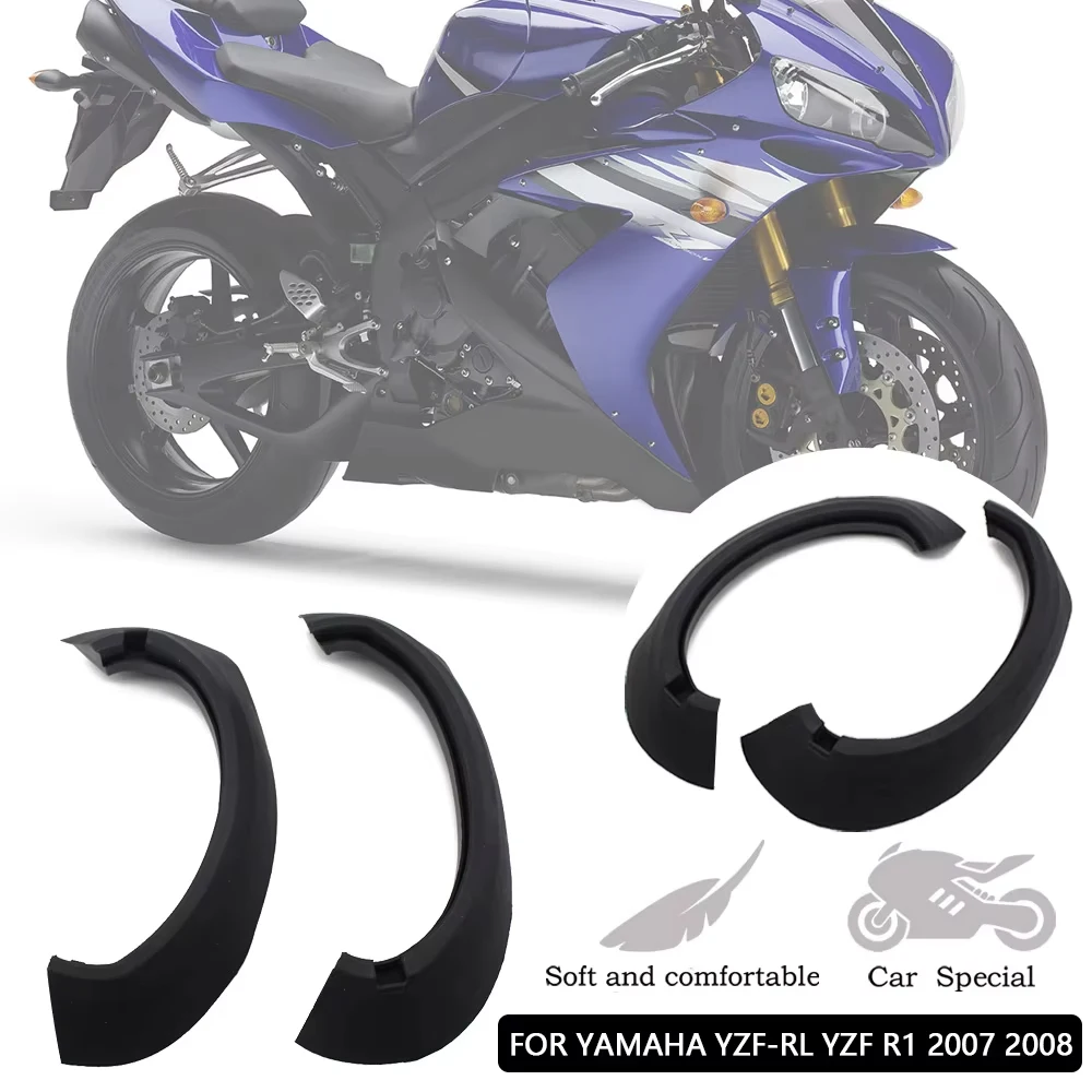 Motorcycle Ram Air Intake Tube Duct Rubber Damper Replacement For ...