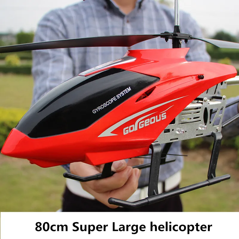 Atualizar XY 01 rc helicóptero 3.5ch 80cm extra grande modelo de aeronaves de controle remoto ao ...