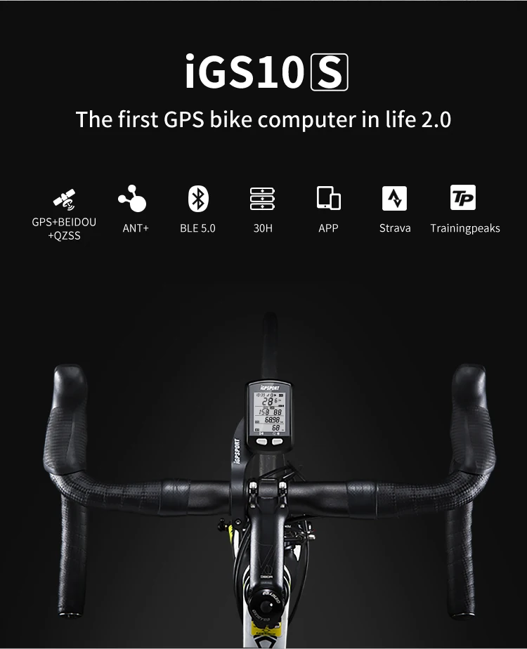Compteur vélo,compteur de vélo GPS iGS320 520 620,ordinateur de ...