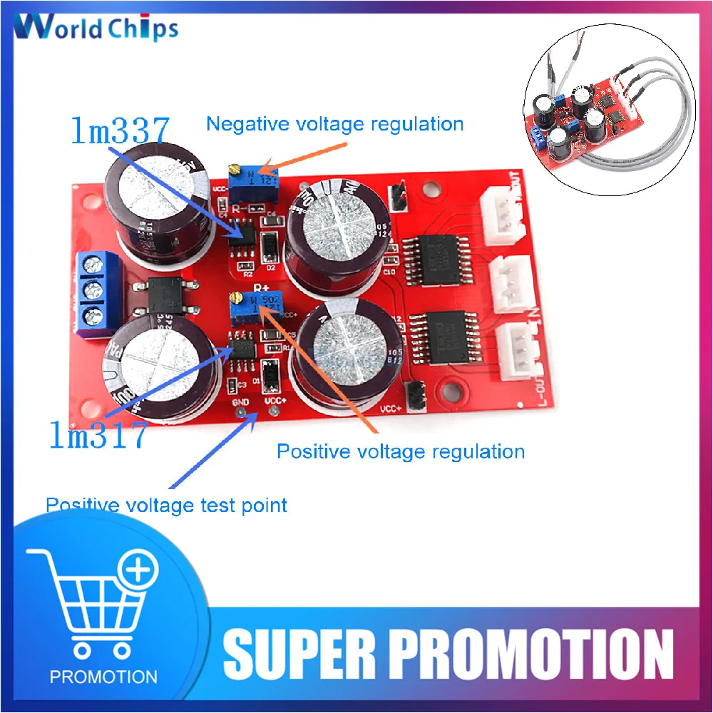 DRV134-Unbalanced-To-Balance-Board-Module-Dual-Channel-Audio-Player ...