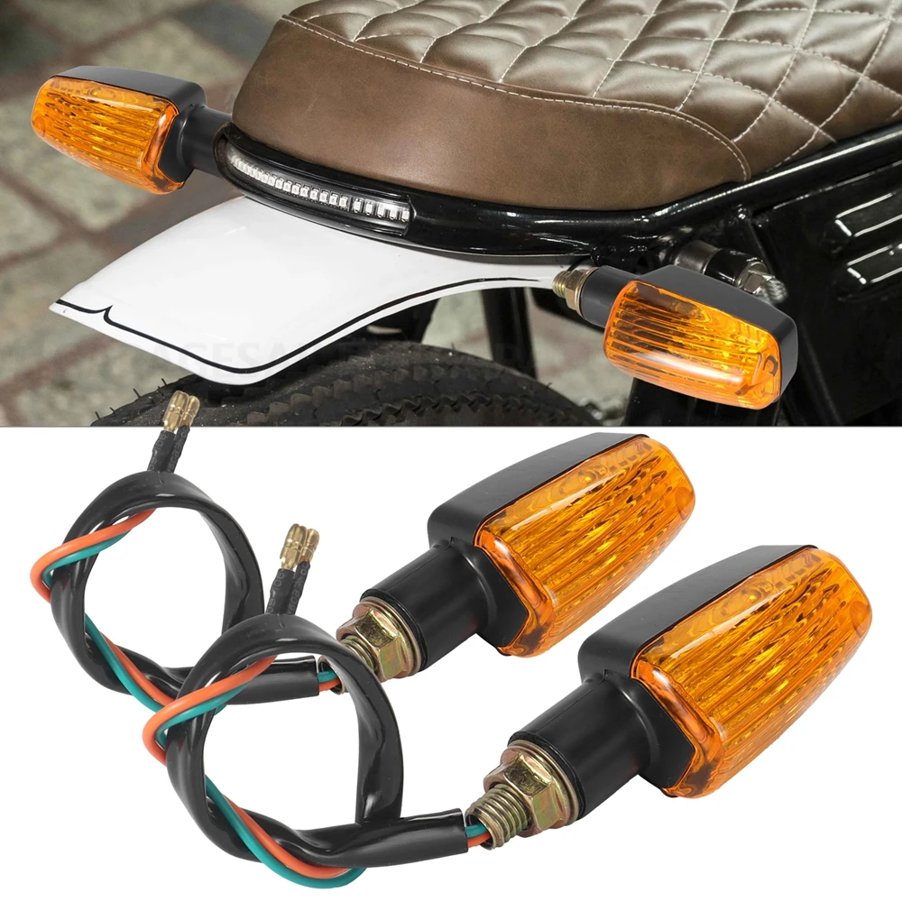 Universal Motorcycle Flasher Blub Turn Signal Lamp DC 12V Motorbike ...