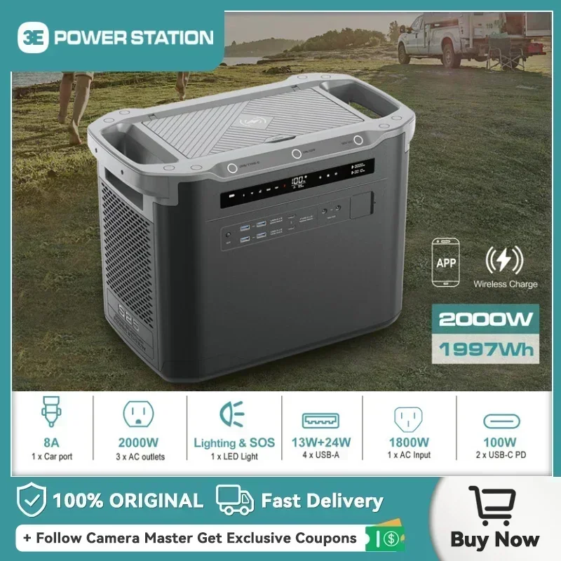 2000W-Portable-Power-Station-PD60W-Fast-Charge-624000mAh-Powerful ...