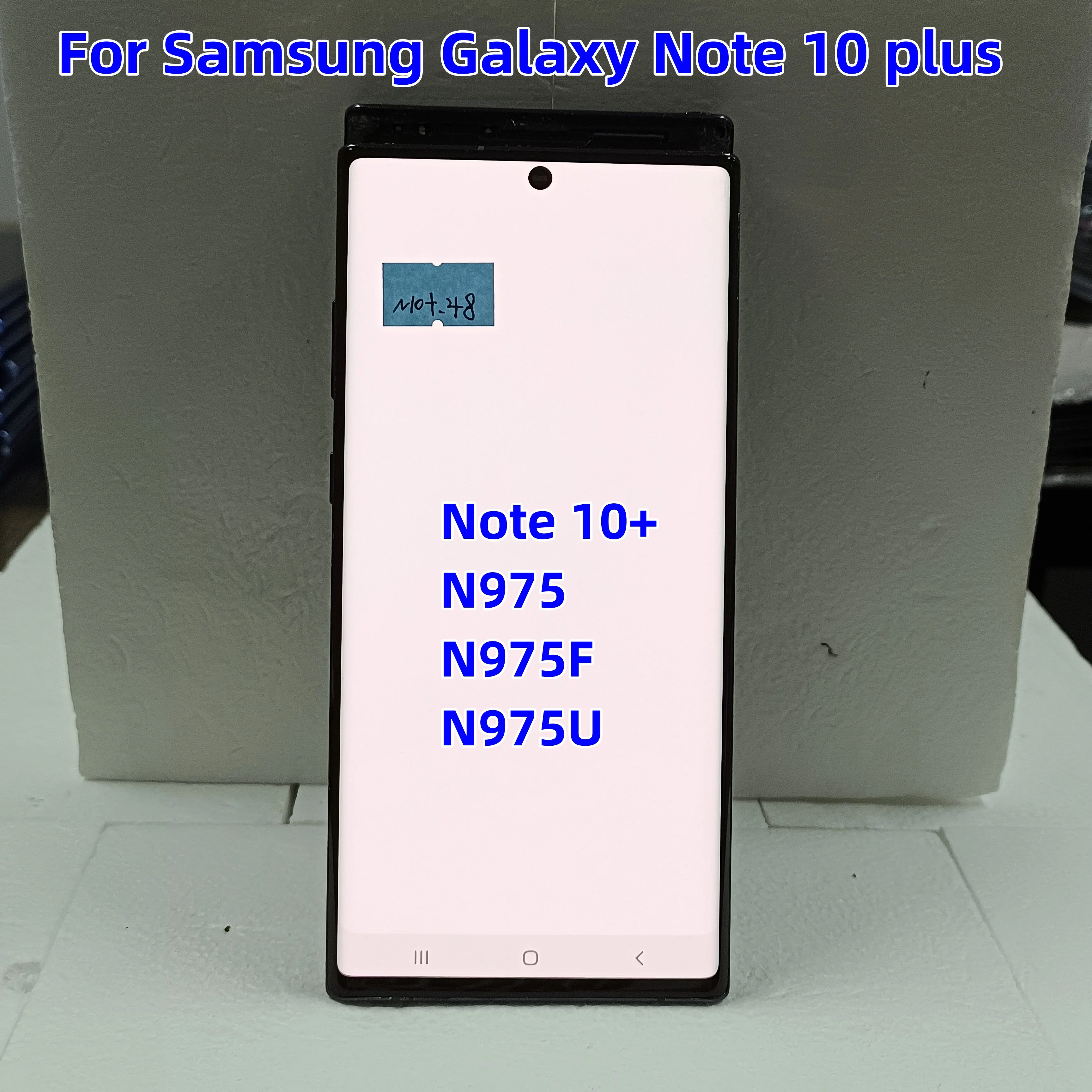6-8-Super-AMOLED-Screen-For-Samsung-Galaxy-Note-10-Plus-Display-Note10 ...