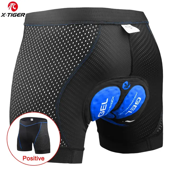 X-TIGER Cycling Underwear 5D Breathable Padded Gel Bike Shorts Men MTB Anti Slip Leg Grips ...