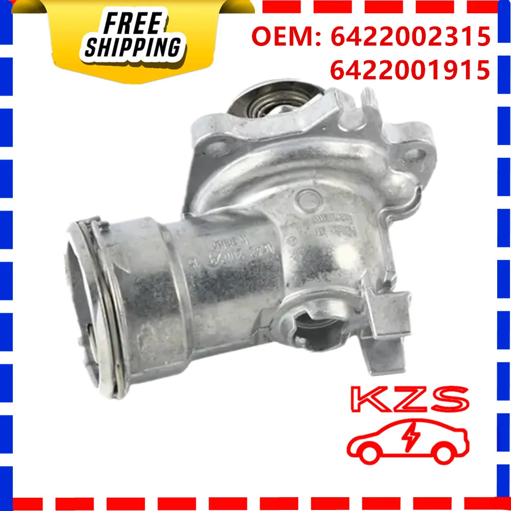 6422002315-6422001915-Engine-Coolant-Thermostat-For-Mercedes-Benz-M642 ...