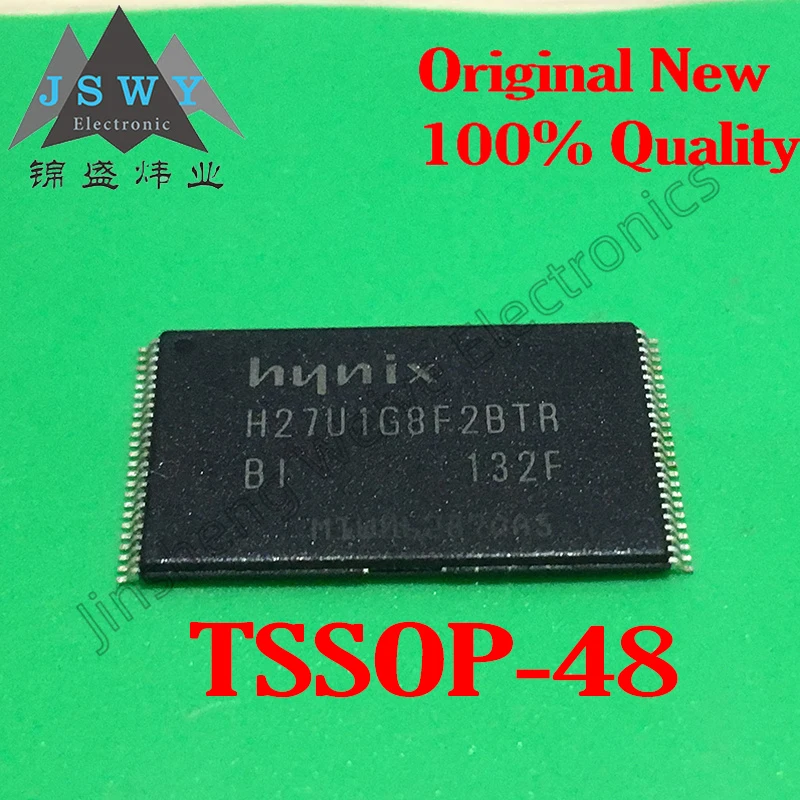 5-10PCS-H27U1G8F2BTR-BI-Package-TSOP48-Memory-128MB-Memory-Flash-Chip ...