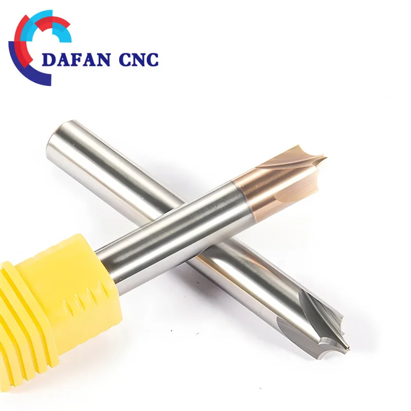 R0.5/r1/r1.5/r2/r2.5/r3/r4/r5 Inner R Angle Milling Cutter Hrc60 Fillet ...