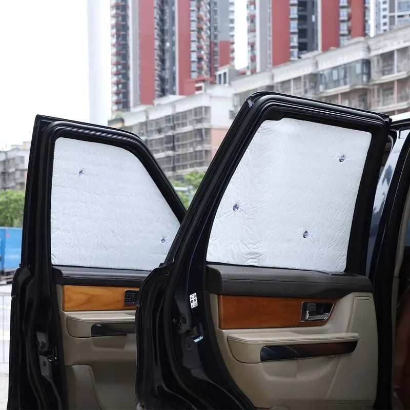 Parasol-Anti-UV-para-coche-l-mina-de-aluminio-plateada-para-Land-Rover ...