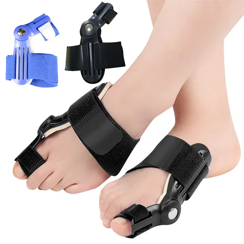 2pcs-Adjustable-Big-Bone-Toe-Bunion-Splint-Straightener-Corrector ...