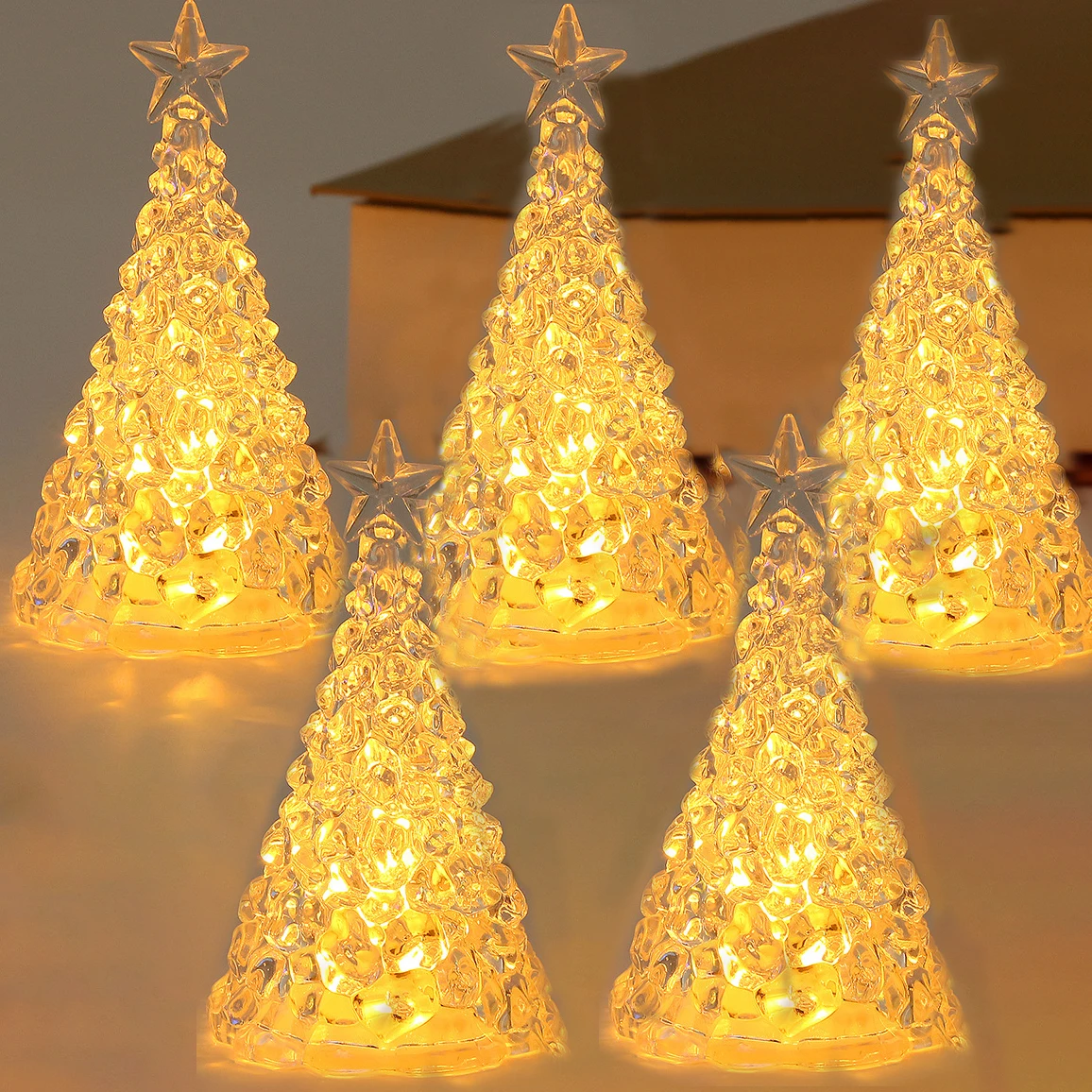 Crystal-Led-Candle-Light-Christmas-Tree-Night-Light-Ornaments-Battery ...
